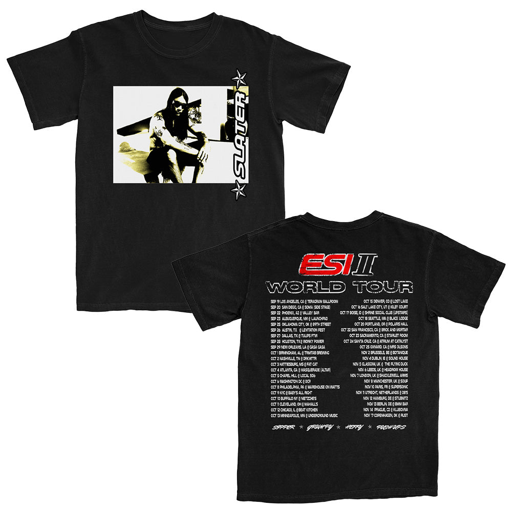 ESI II World Tour Tee 2025 – Lagoon Room Merch