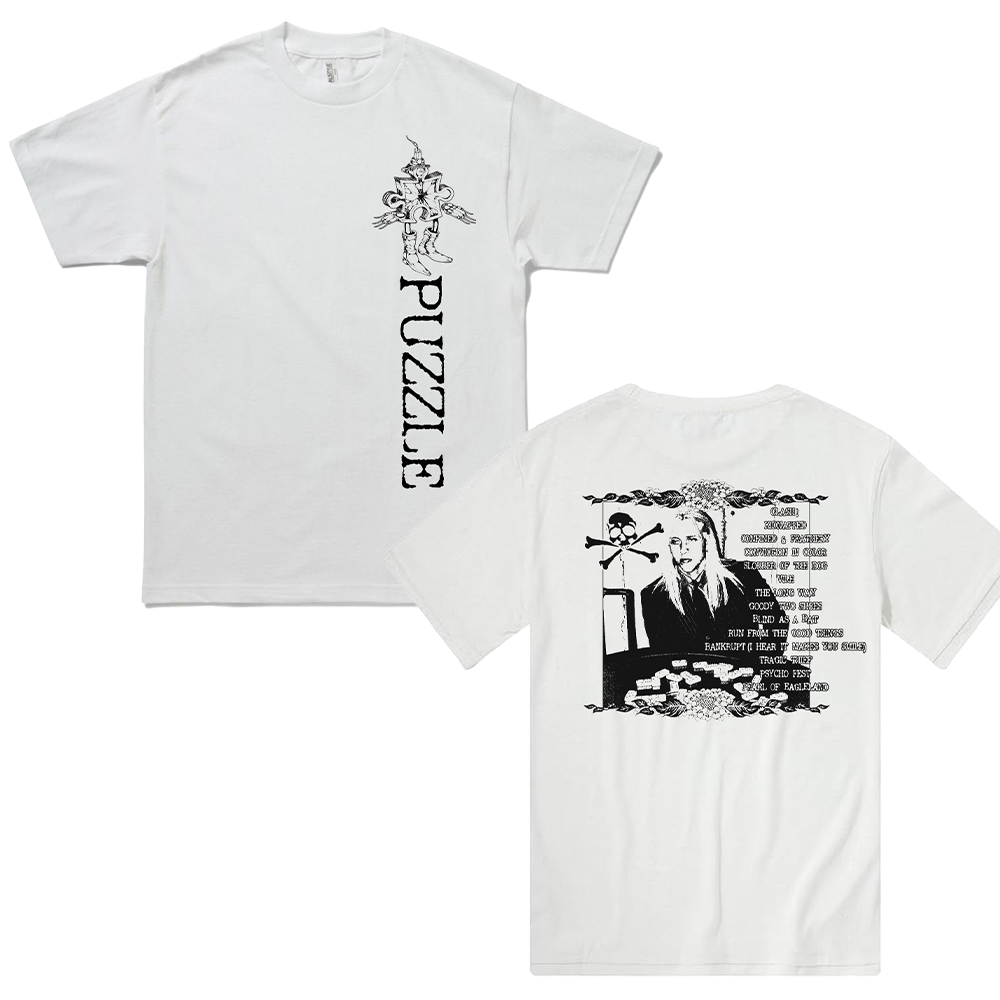 DC Track List Tee – Lagoon Room Merch